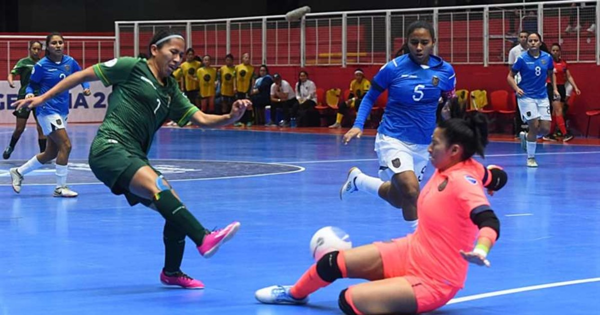 Bolivia logró su primera victoria en la Copa América de Futsal Femenina