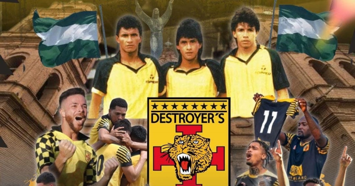 Destroyers, decano del fútbol cruceño, cumple 76 años de vida